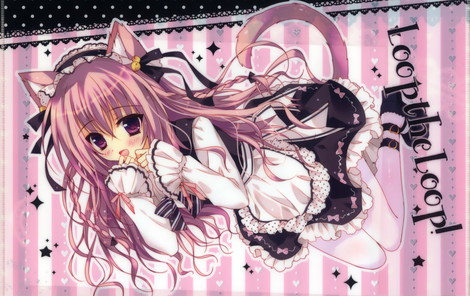 loop the loop! hellrun animal ears nekomimi pantyhose tail | #272524 | yande.re